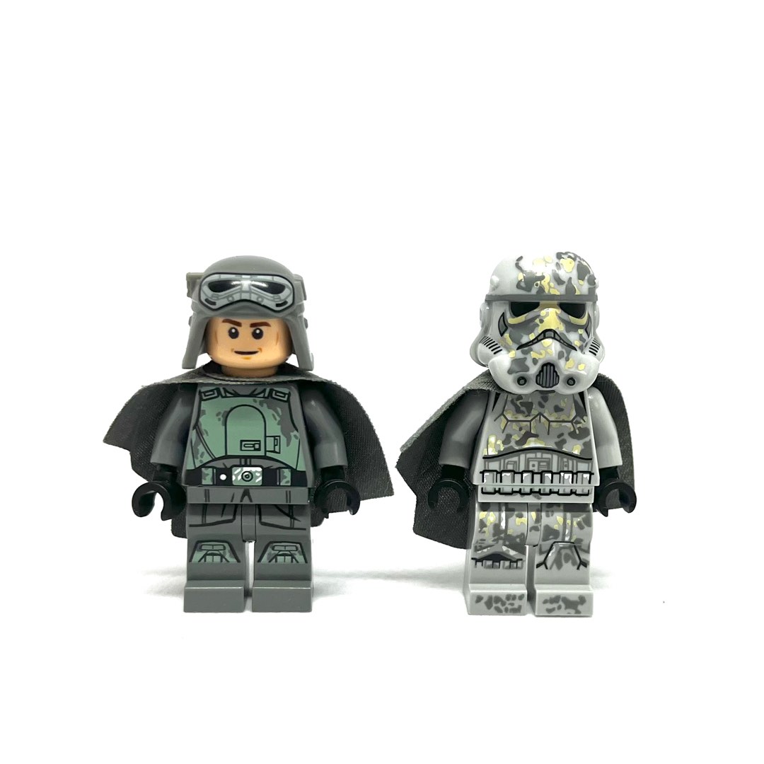LEGO Star Wars Mimban Stormtrooper (sw0927) and Han Solo - Imperial ...