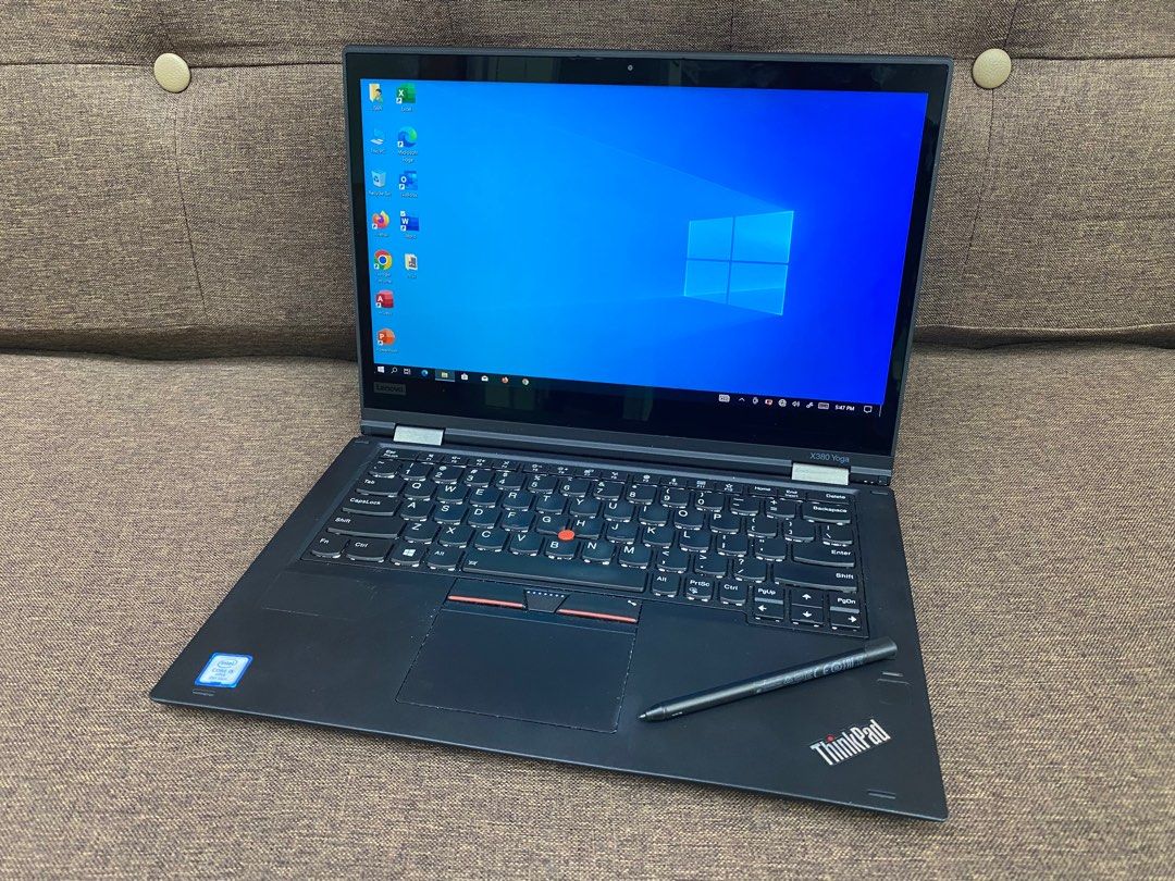 Lenovo Thinkpad X380 Yoga Touch Laptop i5 8th Gen 16GB RAM 256GB SSD 13 ...