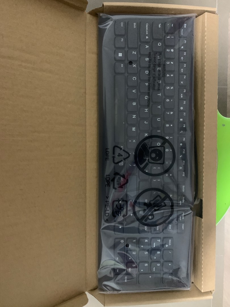 Lenovo Wired Keyboard Computers Tech Parts Accessories Computer Keyboard On Carousell