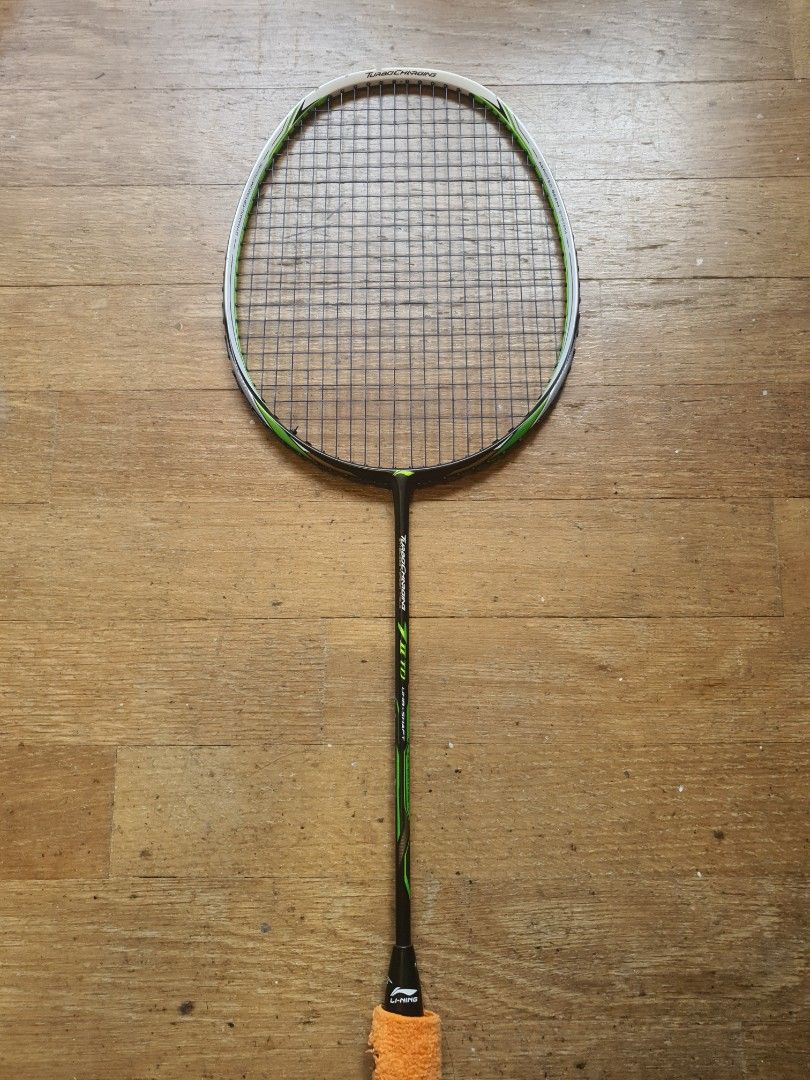 Li ning badminton turbo charging 7ii td, Sports Equipment, Other Sports ...