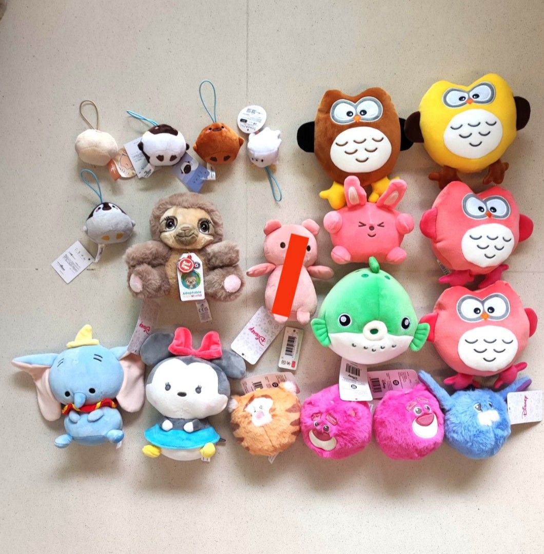 Licensed Disney PIXAR Timezone Minnie Dumbo Eeyore Tigger Lotso ...