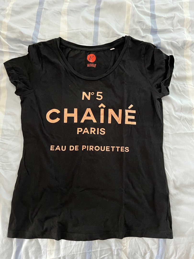 LIKE NEW Cloud & Victory - Chaines No. 5 Shirt, Women's Fashion, Tops, Shirts on Carousell