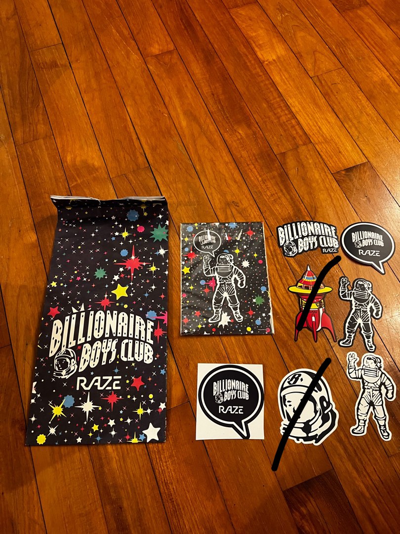 Limited - BBC Billionaire Boys Club x Raze stickers, Hobbies & Toys ...