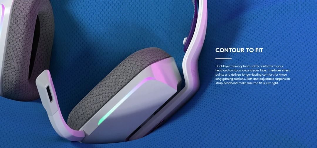 Logitech G733 Lightspeed Wireless RGB Gaming Headset, Lightsync RGB ...