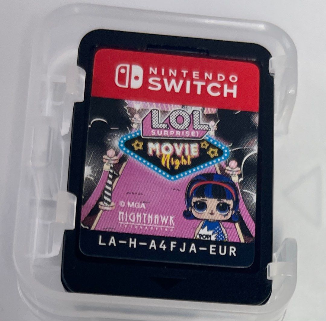 Authentic L.O.L Surprise! Movie Night Nintendo Switch Game Card, Video ...