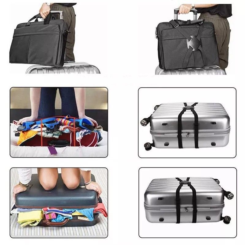 Luggage Binding Belt cross packing trolley baggage bag travel ...