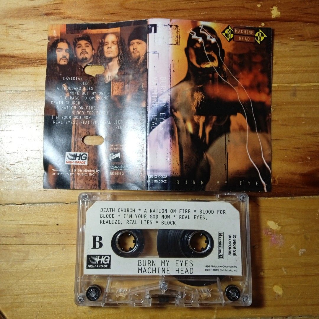 Machine Head (Groove Metal) Cassette Tapes, Hobbies & Toys, Music ...