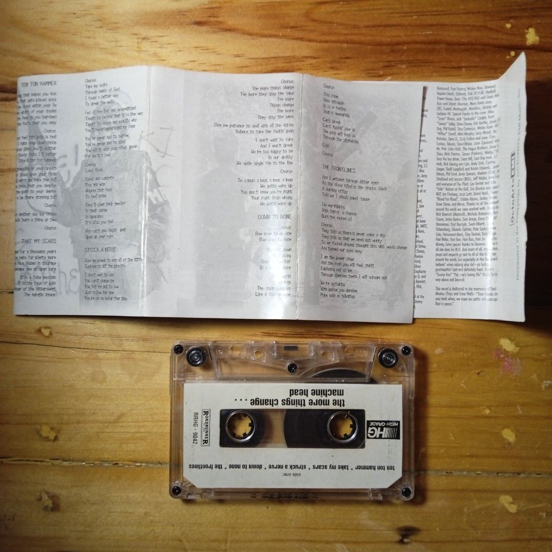 Machine Head (Groove Metal) Cassette Tapes, Hobbies & Toys, Music ...