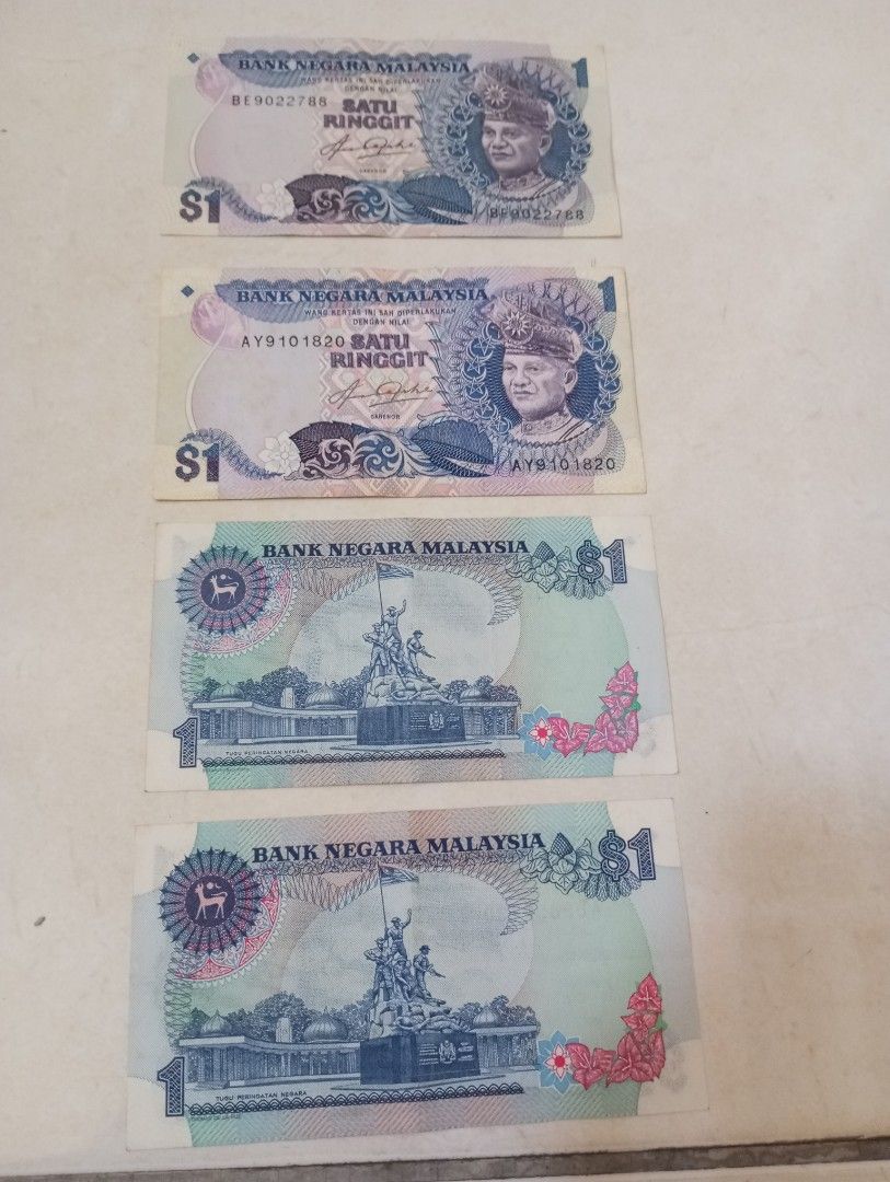Malaysia Old Notes RM1, Hobbies & Toys, Collectibles & Memorabilia ...