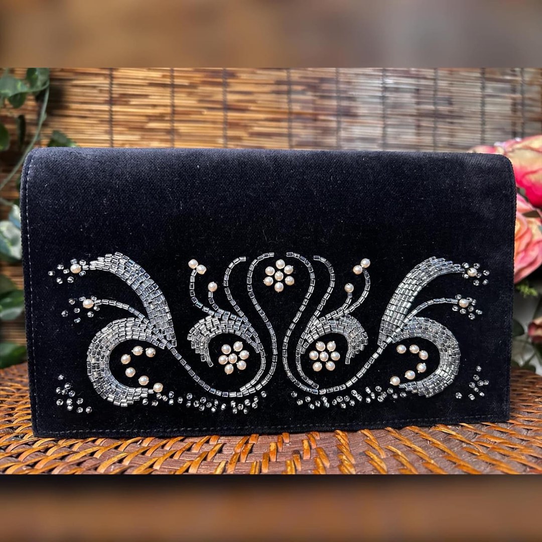 MANUFA PRAHA Handwork ORIGINAL Suede clutch bag, Luxury, Bags & Wallets ...