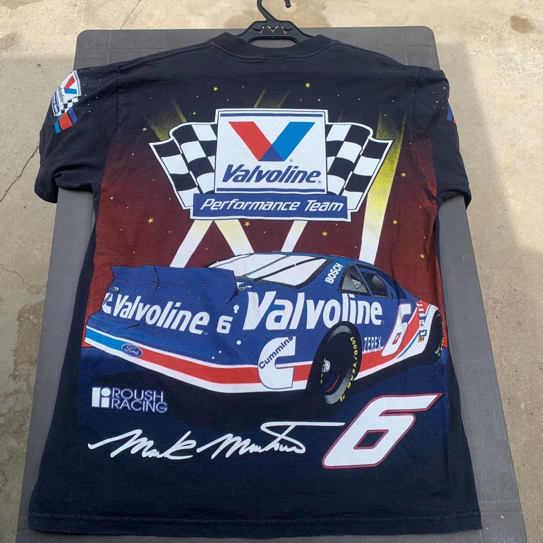 Mark Martin "Roush Racing" - Vintage Nascar AOP, Men's Fashion, Tops ...
