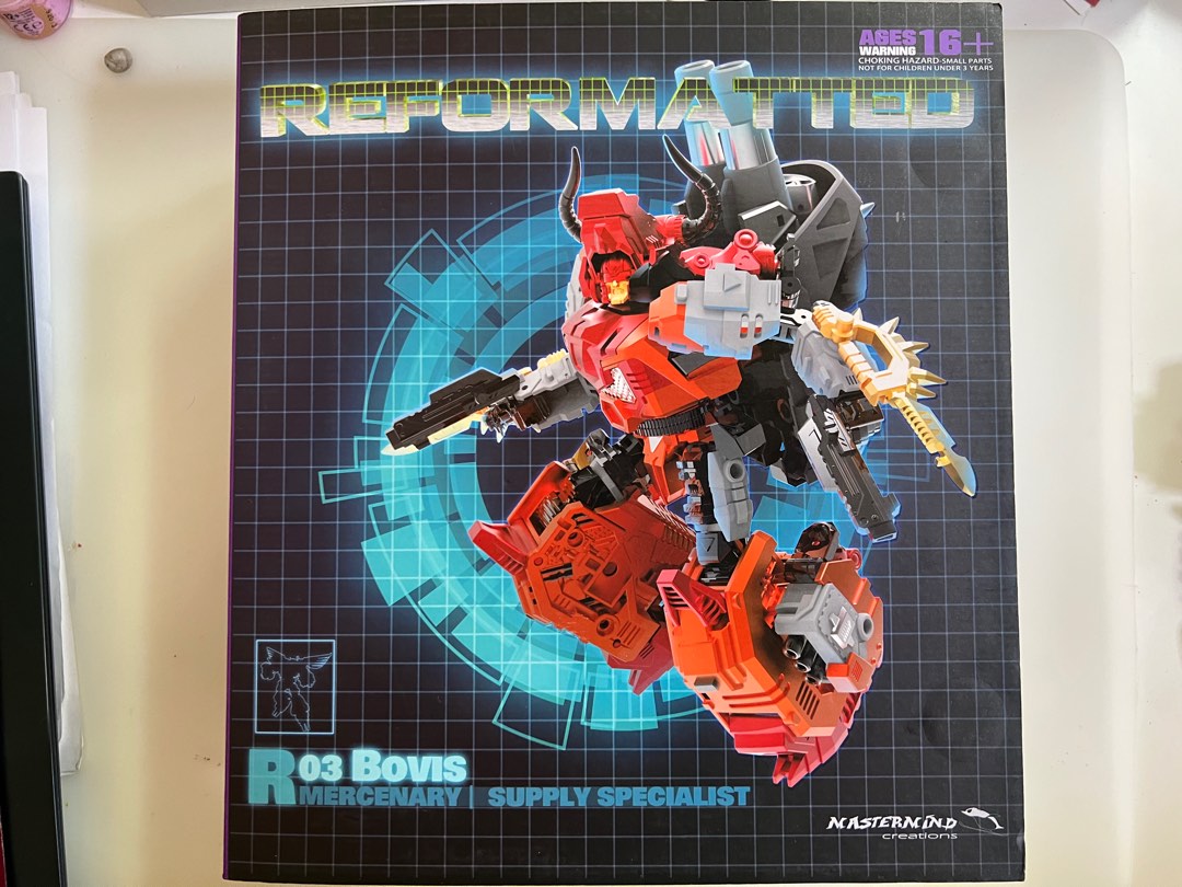 Transformers Mastermind Creations Reformatted R03 Bovis, Hobbies & Toys ...