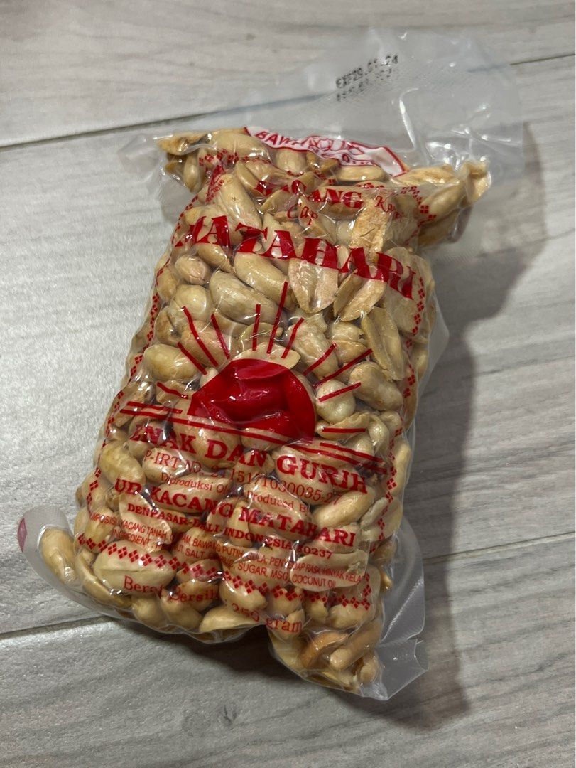 Matahari Peanuts Bali, Food & Drinks, Packaged & Instant Food on Carousell