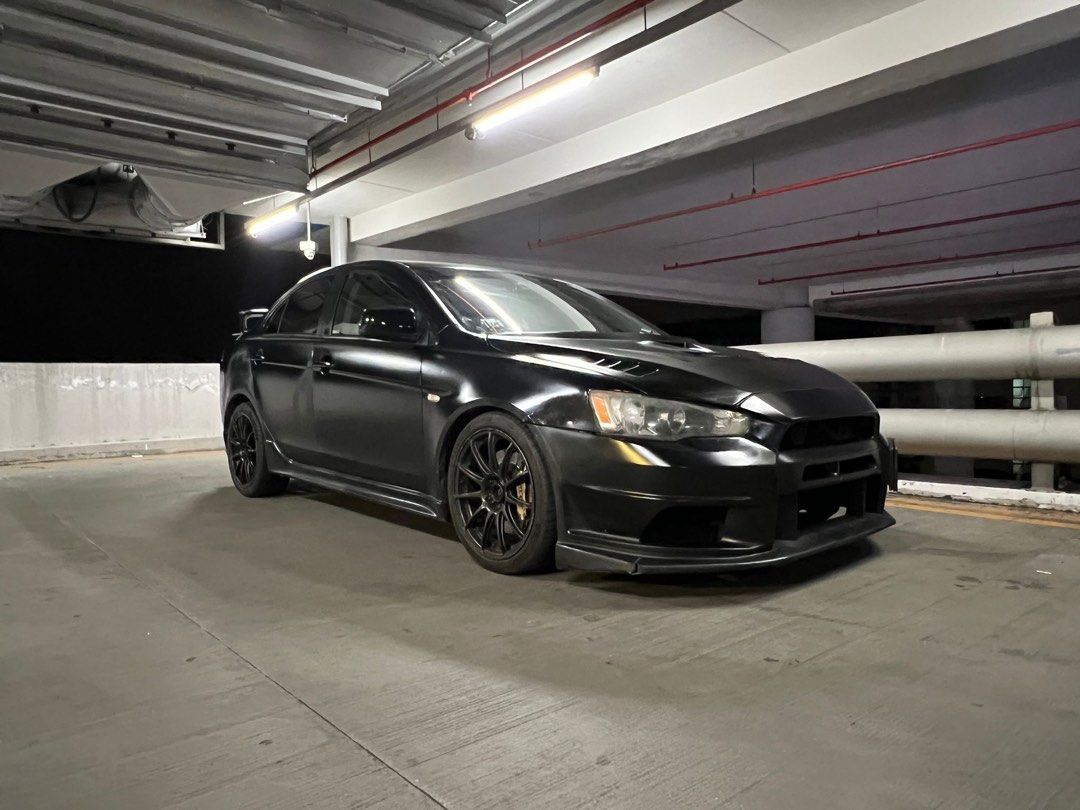 Matte black lancer EX, Cars, Car Rental on Carousell