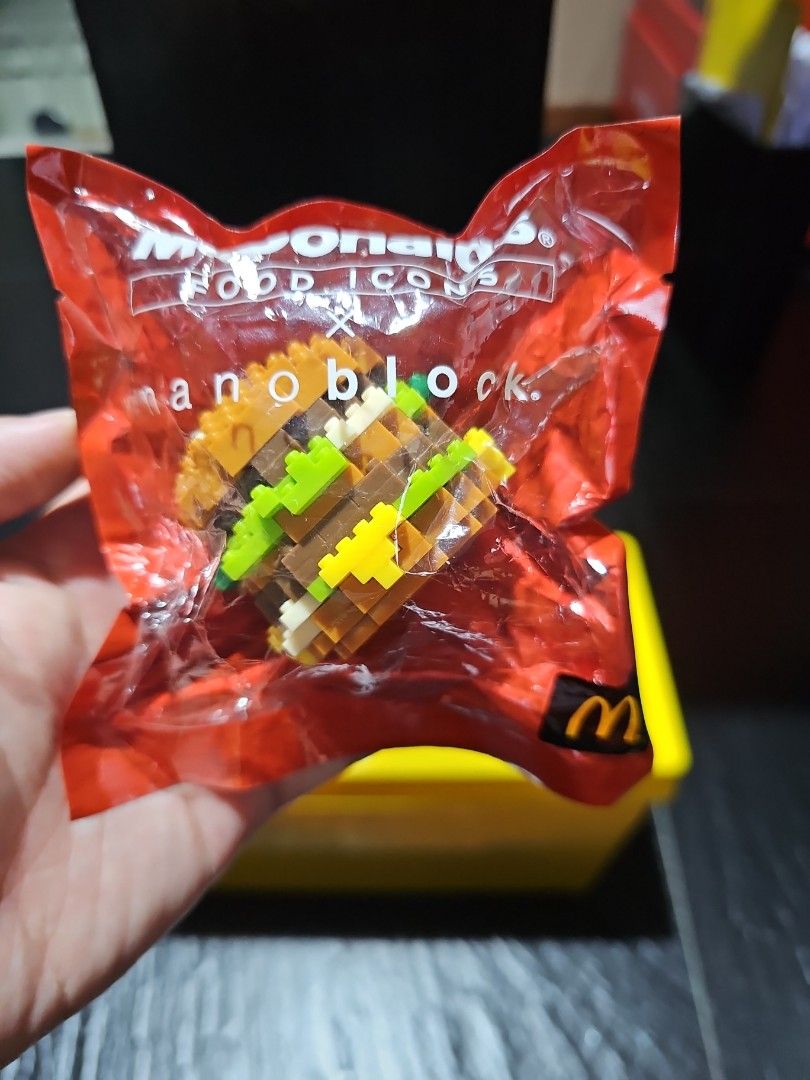Mcdonald's Food Icon X Nanoblock Big Mac, Hobbies & Toys, Toys & Games on Carousell