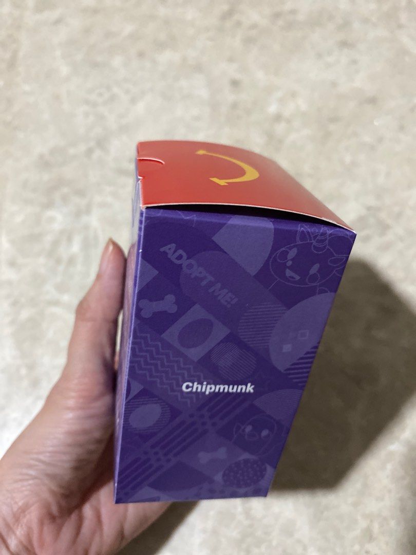 McDonald’s happy meal adopt me Chipmunk, Hobbies & Toys, Toys & Games ...