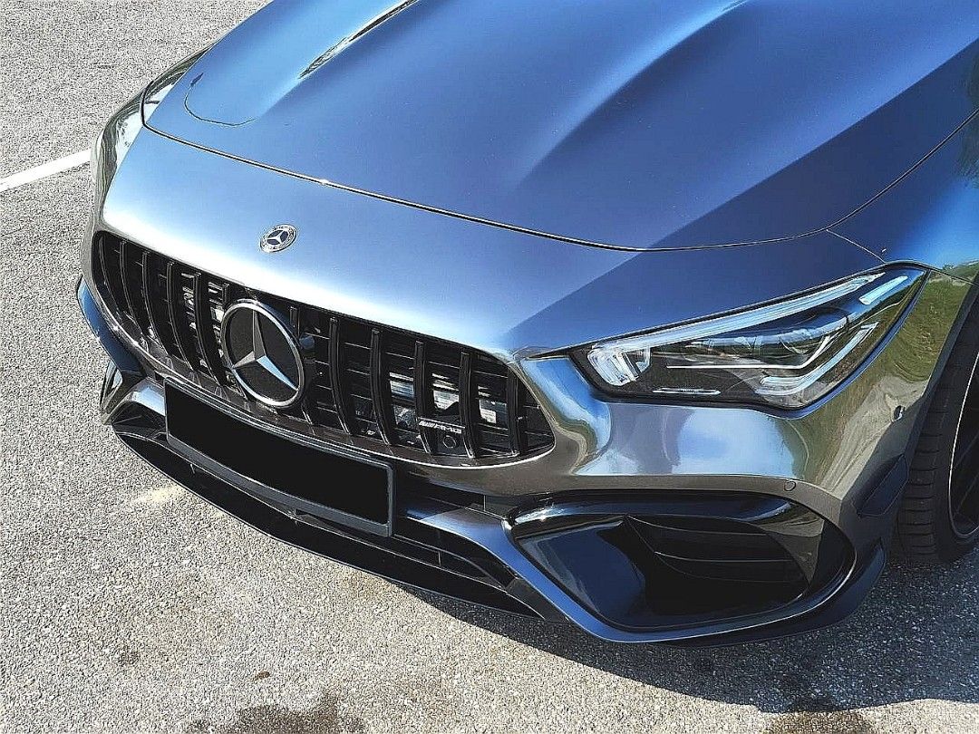 Mercedes Benz Merc CLA Class CLA45S AMG Front Bumper Rear Diffuser ...