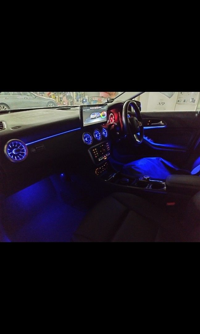Mercedes CLA, GLC,GLA,A,B class Ambient light, Car Accessories ...