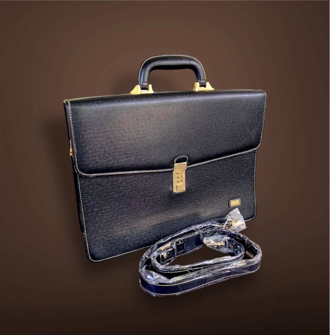 Michael Angelo Vintage Briefcase L:15" H:12" W:4", Luxury, Bags ...