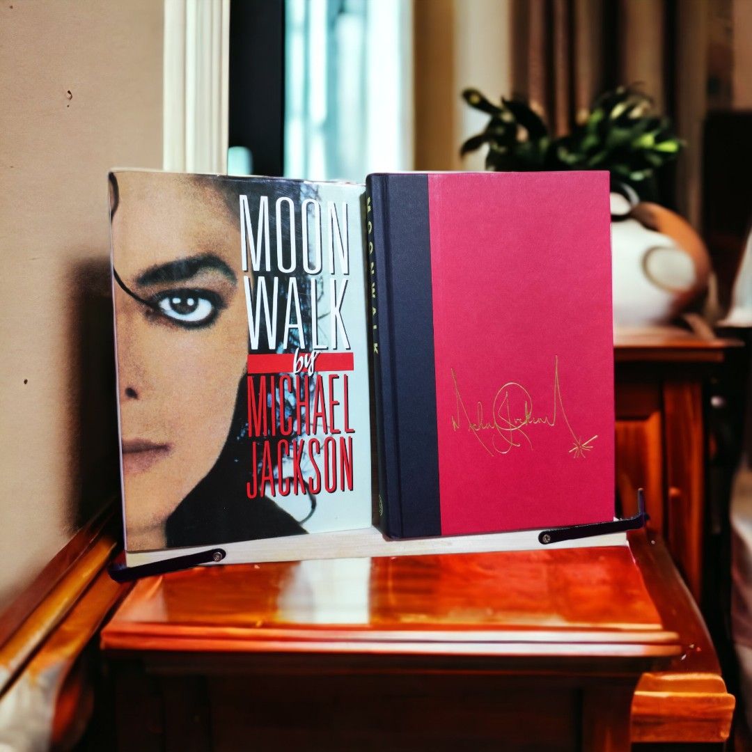 Michael Jackson Moonwalk Factory Signed Copy 1988 official Michael ...