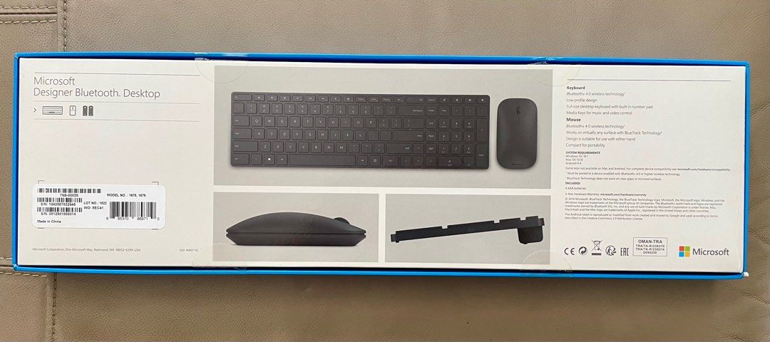 Microsoft Designer Bluetooth Keyboard Computers And Tech Parts