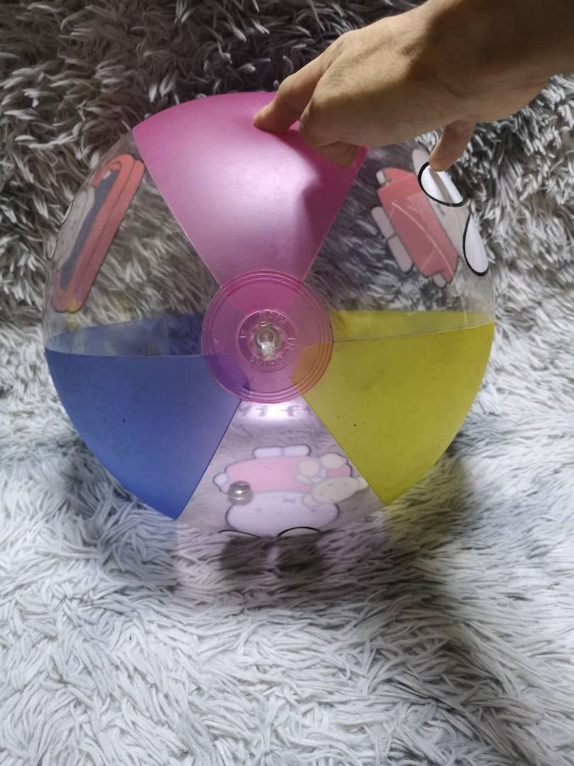Miffy Inflatable Swimming Kids Ball, Babies & Kids, Bathing & Changing ...