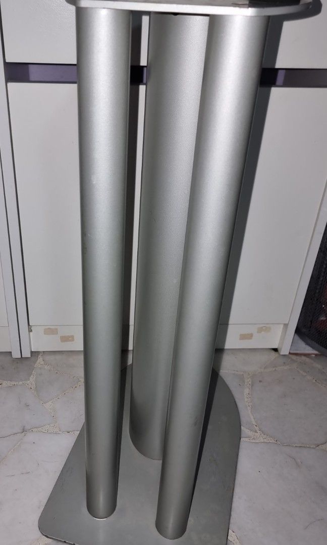 Mission Stancette Speaker Stands (Pair), Silver, Audio, Other Audio ...