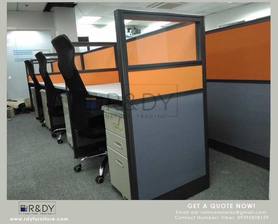 Modular Partition/ Workstation- Lshape, Furniture & Home Living, Office ...