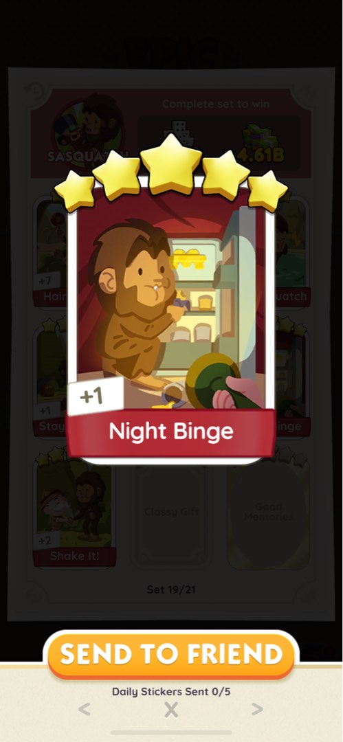 Monopoly Go 5* Night Binge, Video Gaming, Video Games, Others on Carousell