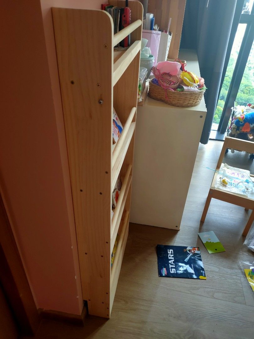 Montessori pure pinewood shelves, Babies & Kids, Baby Nursery & Kids ...