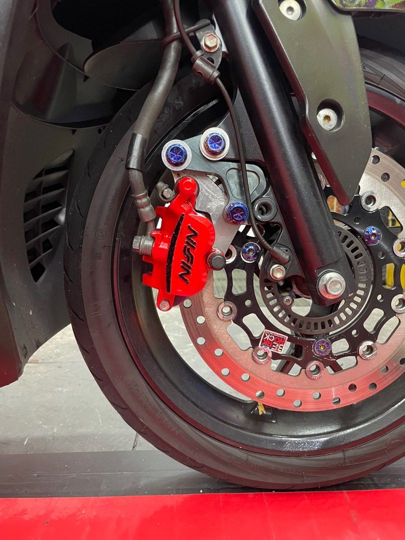 Caliper Spray / Bike Spray / Aerox / Sniper / Red / Black / Motorcycle ...