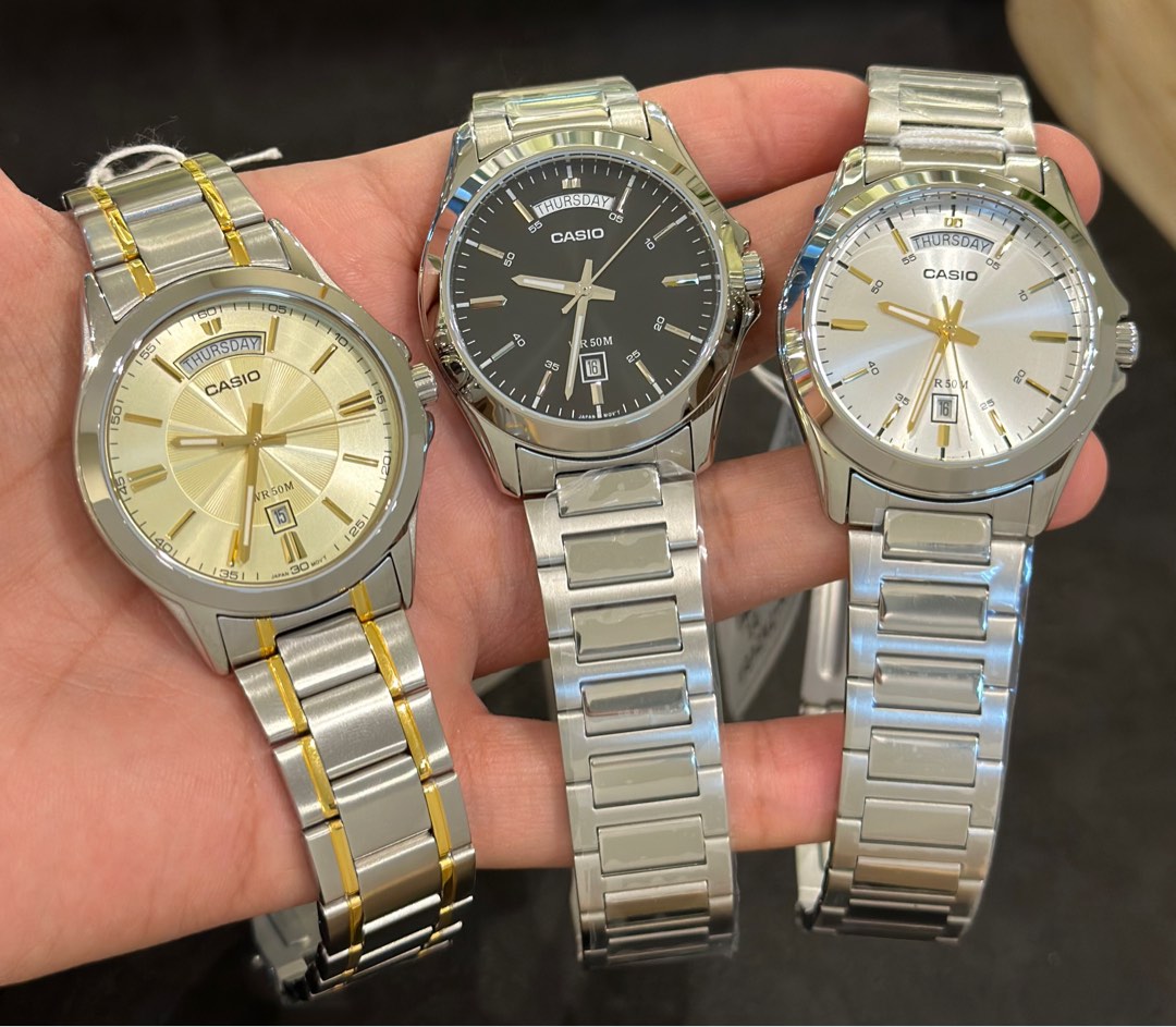 MTP-1370D-1A1VDF, MTP-1370D-7A2VDF & MTP-1381G-9AVDF CASIO VINTAGE ...