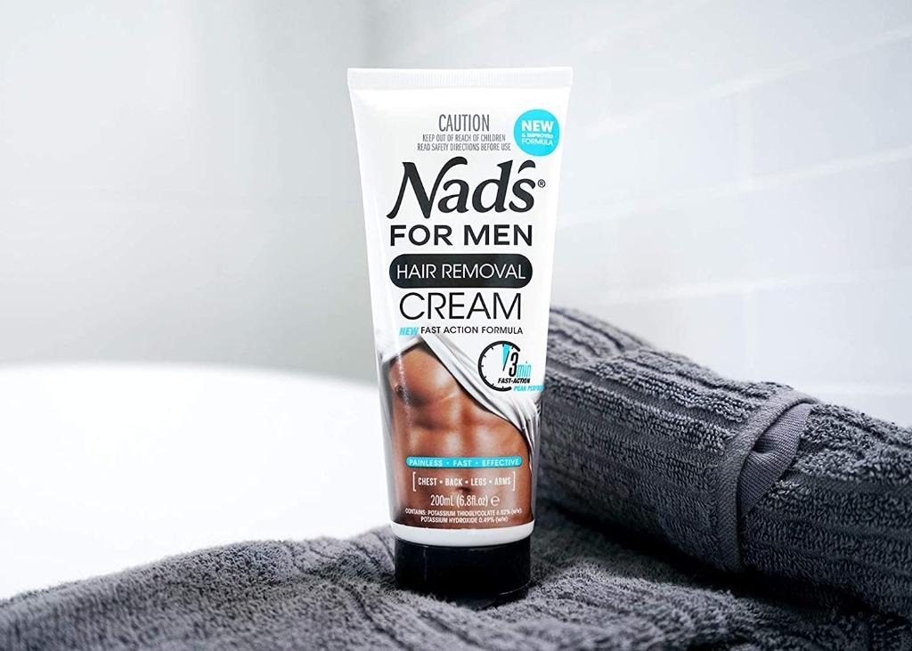 Nad's For Men Hair Removal Cream 200ml, Beauty & Personal Care, Men's Grooming on Carousell