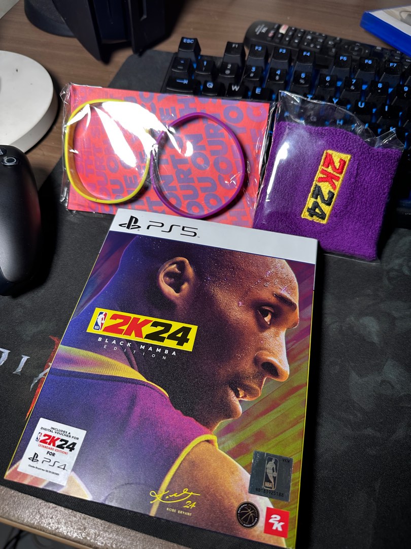 NBA 2k24 black mamba edition, Video Gaming, Video Games, PlayStation on Carousell