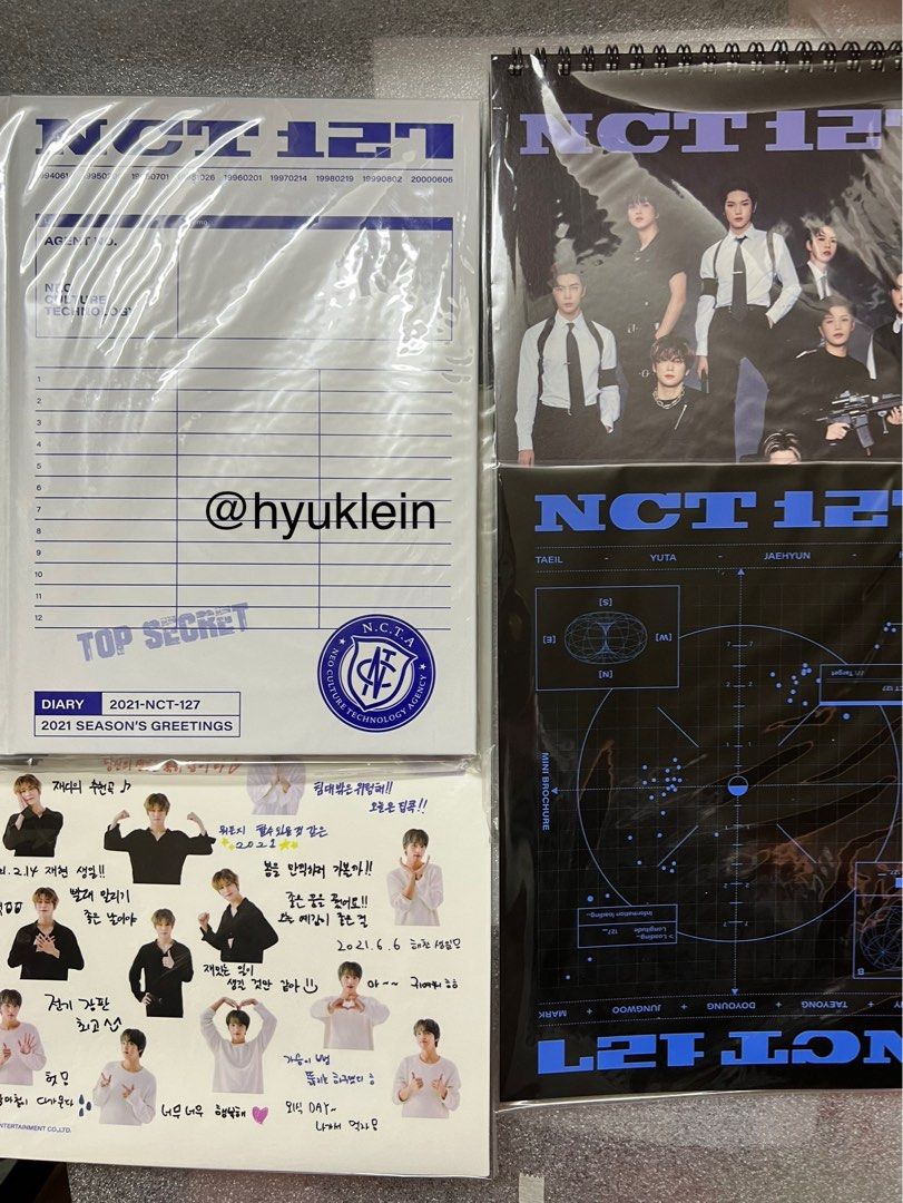 NCT 127 2021 Season's Greetings Full Inclusions, Hobbies & Toys ...