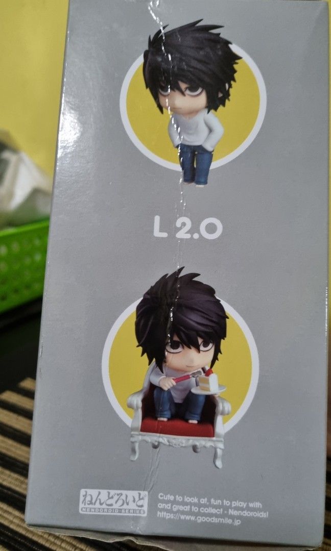Nendoroid 1200 L 2.0 Death Note Good Smile Company GSC, Hobbies & Toys ...
