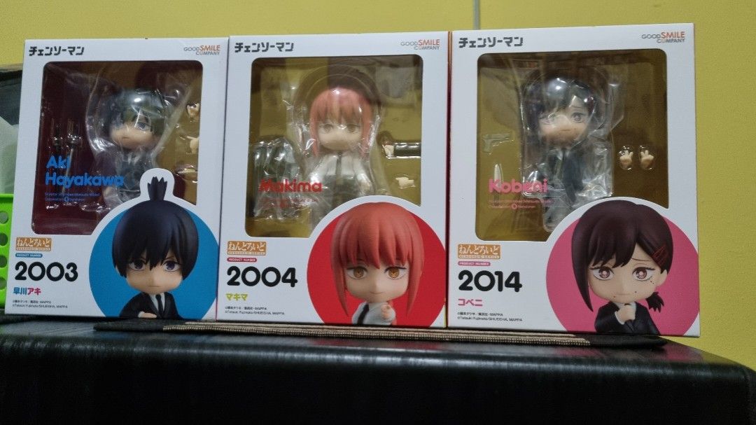 Nendoroid Aki Hayakawa Makima Kobeni Chainsaw man Good Smile Company ...
