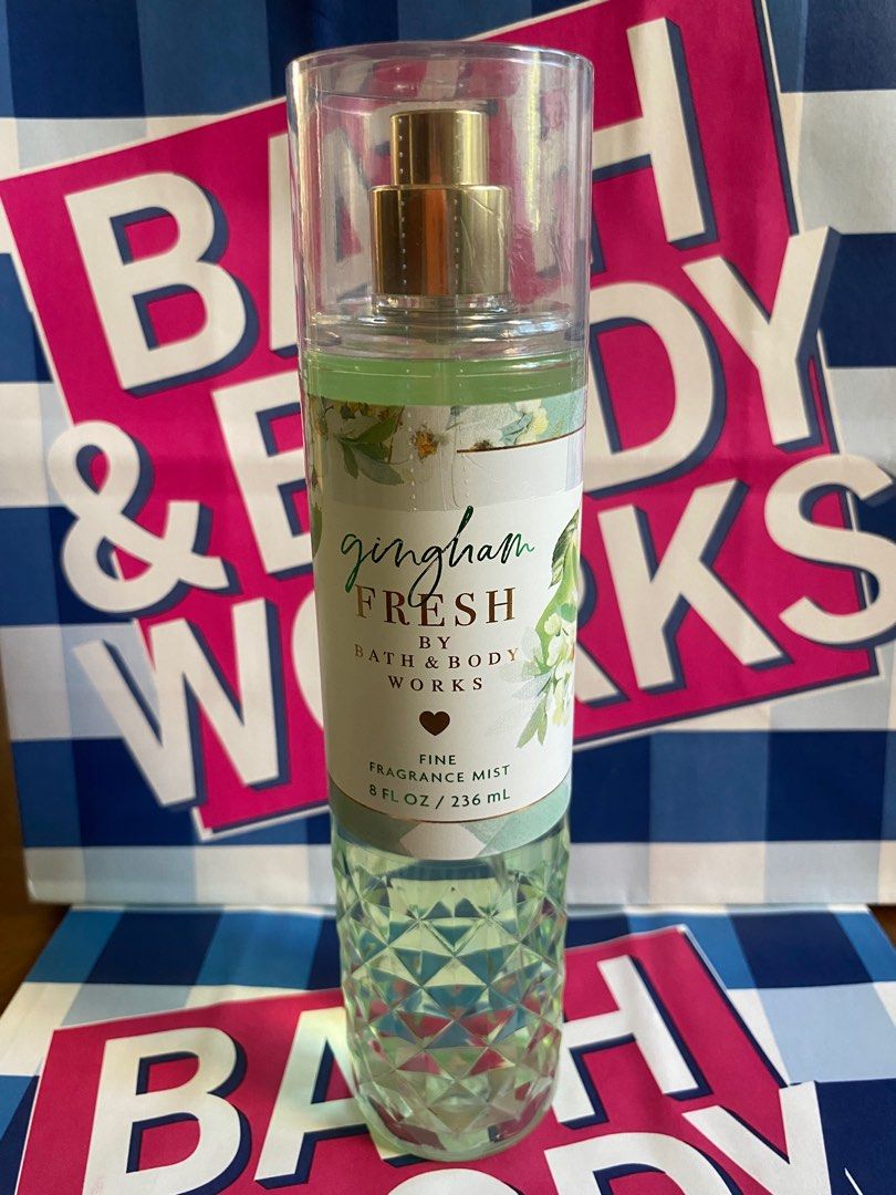 NEW! GINGHAM FRESH by Bath & Body Works Fragrance Mist ,236ML, Beauty ...