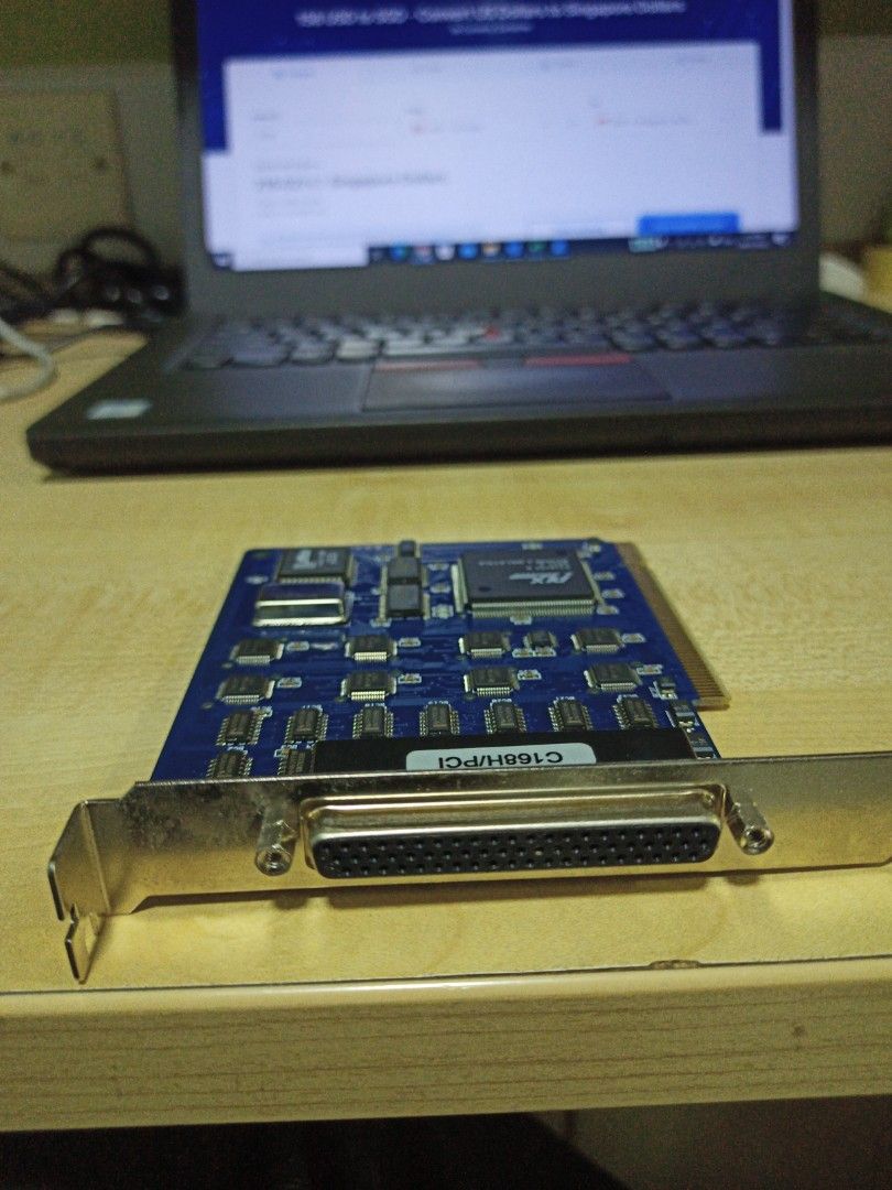 NEW MOXA C168H PCI 8-PORT RS-232 MULTI-SERIAL PORT CARD, Computers ...