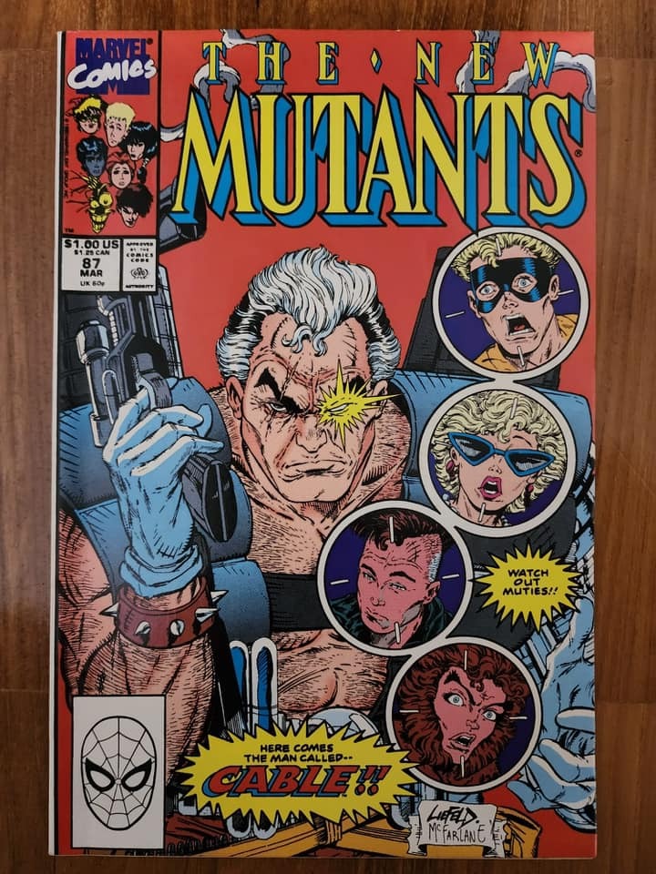 NEW MUTANTS #87 (MARVEL COMICS), Hobbies & Toys, Books & Magazines ...