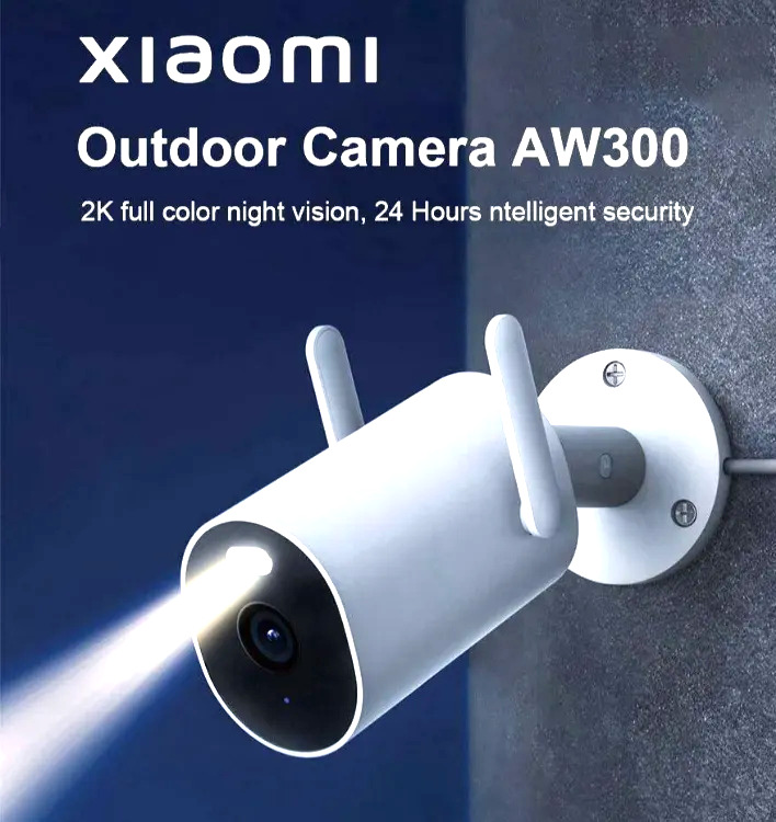 New Xiaomi Mi Outdoor Camera AW300 Global Version/2K Full-HD/Smart Full ...