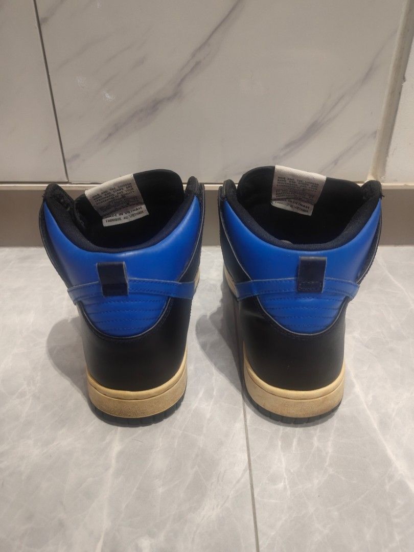 Nike Dunk High Royal Blue, Men's Fashion, Footwear, Sneakers on Carousell
