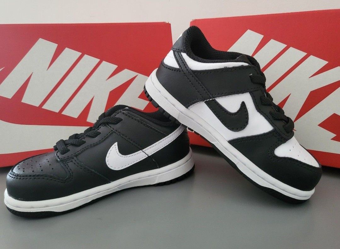 NIKE DUNKS LOW "PANDA" TODDLER, Babies & Kids, Babies & Kids Fashion on ...