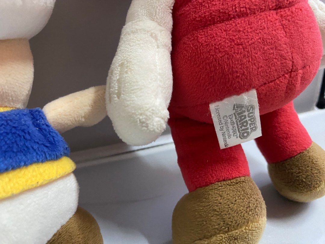 Nintendo super Mario toad plush super mario neko cat mario and sanei plush toy, Hobbies & Toys ...