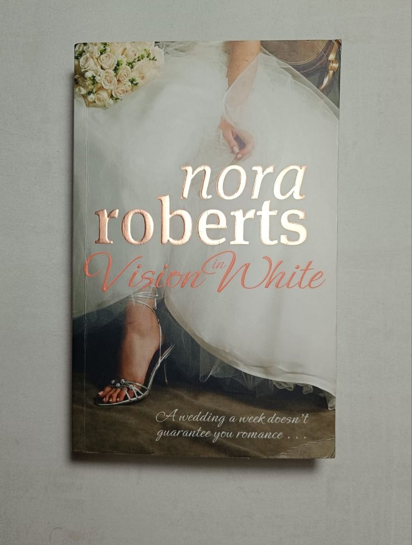 Nora Roberts Vision in white, Hobbies & Toys, Books & Magazines, Fiction & Non-Fiction on Carousell