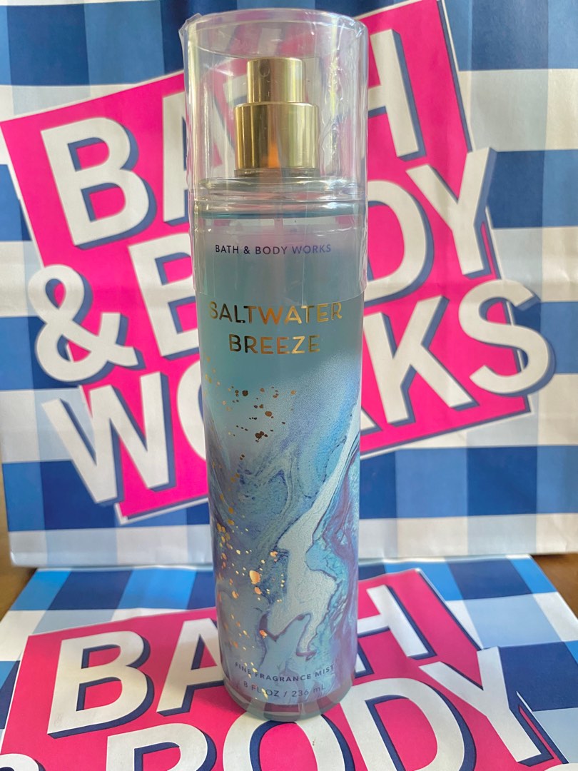 NP! Saltwater Breeze by Bath & Body Works Fine Fragrance Mist, 236ML ...