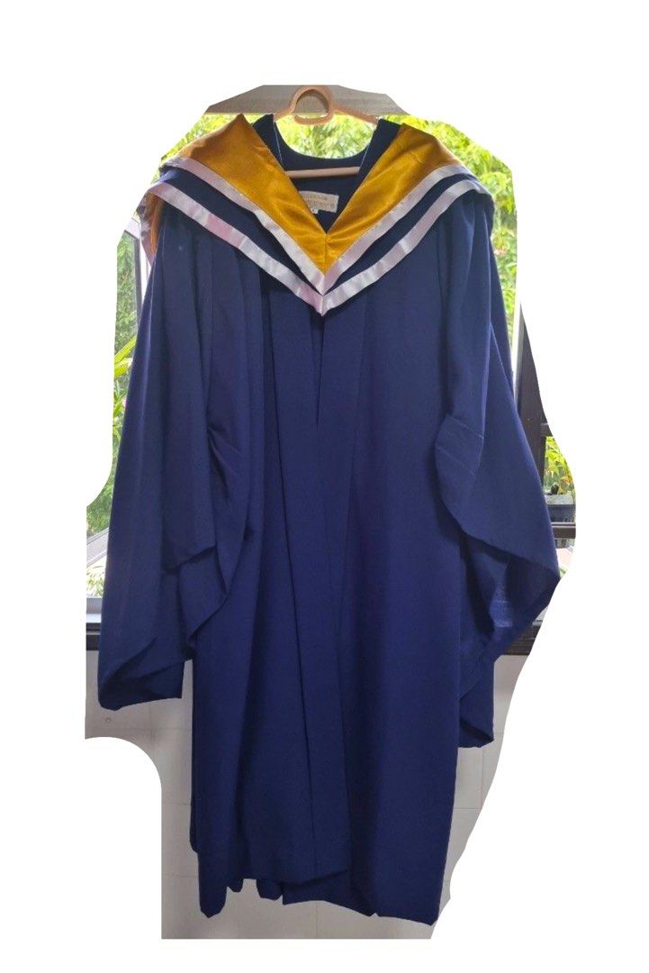 NTU Bachelor Engineering Gown-Rental, Men's Fashion, Coats, Jackets and ...
