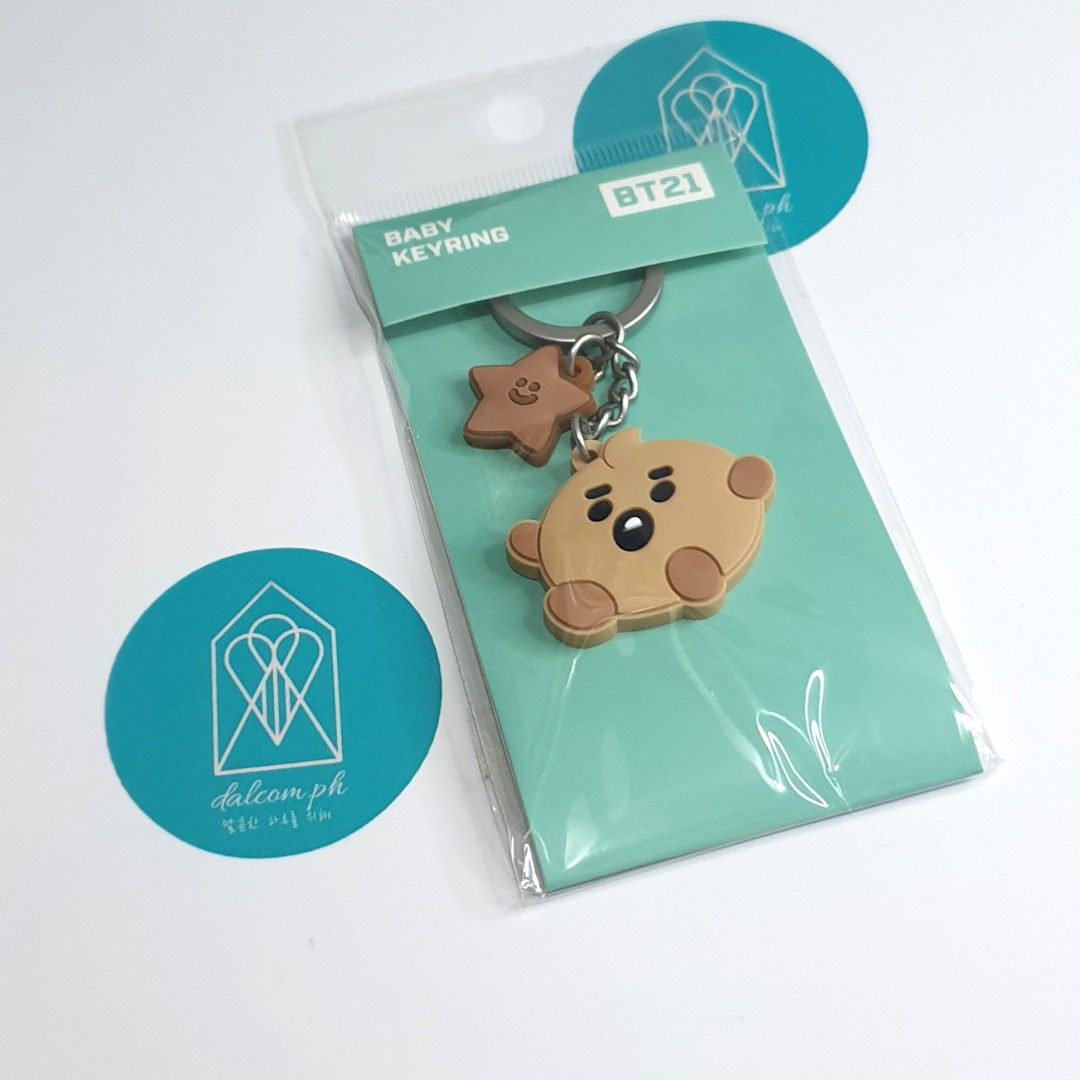 OFFICIAL BT21 SHOOKY BABY KEYRING, Hobbies & Toys, Memorabilia & Collectibles, K-Wave on Carousell