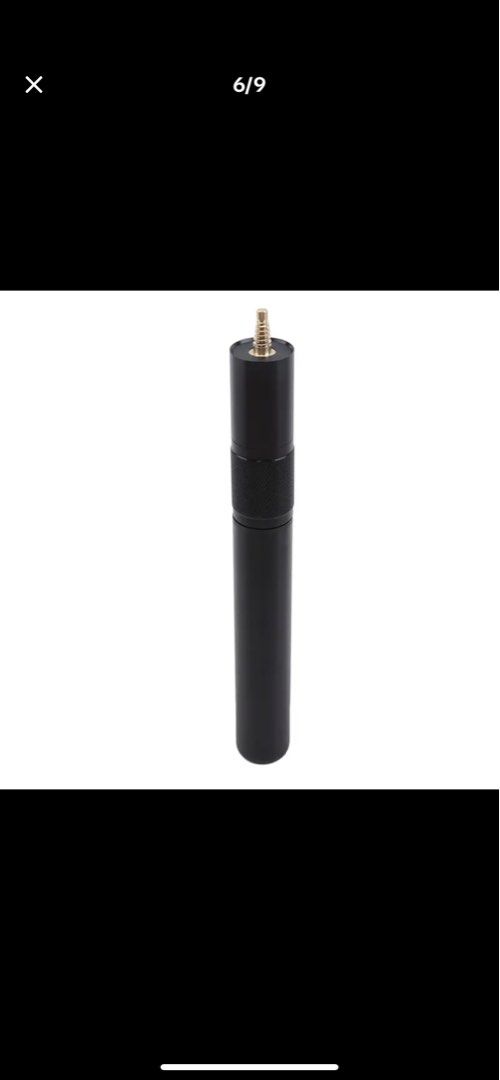 Omin classic snooker cue 3/4 structure 10mm with hard case chalk holder ...