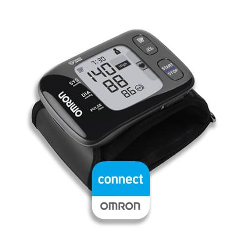 Omron Bluetooth Wrist Blood Pressure Monitor, Health & Nutrition ...